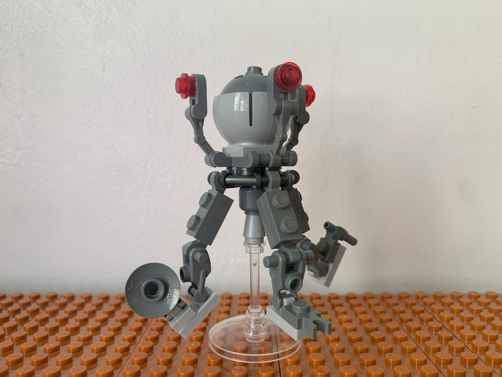 Lego Moc Mr Handy Fallout Robot By Sean1 Rebrickable Build With Lego