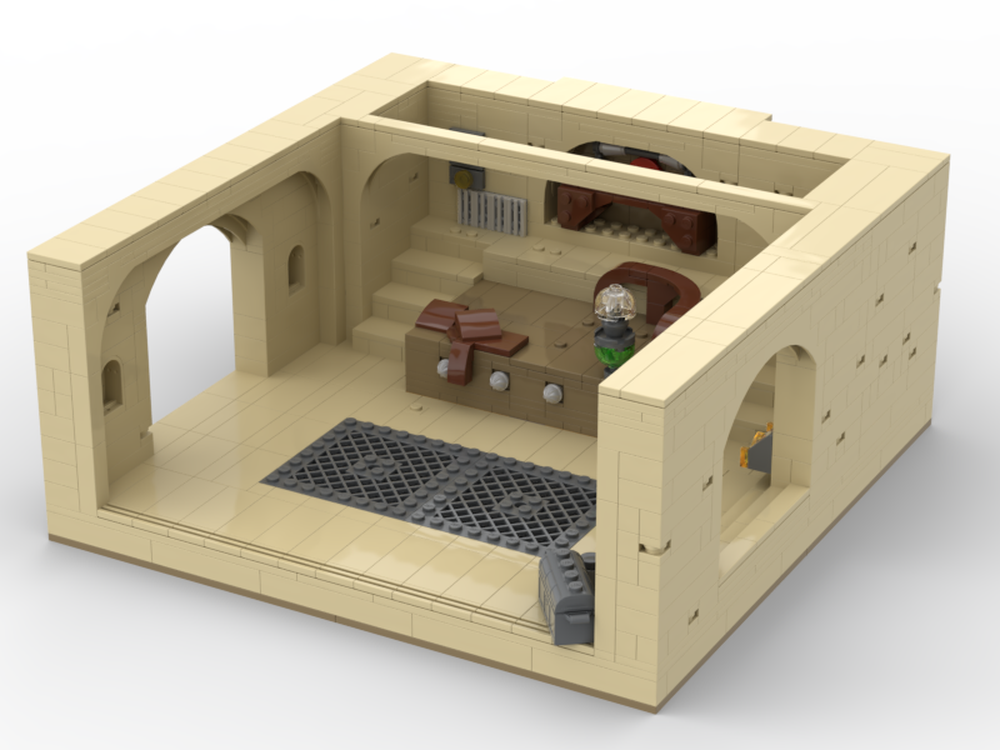 LEGO MOC Jabba Throne by Jedi Plb | Rebrickable - Build with LEGO