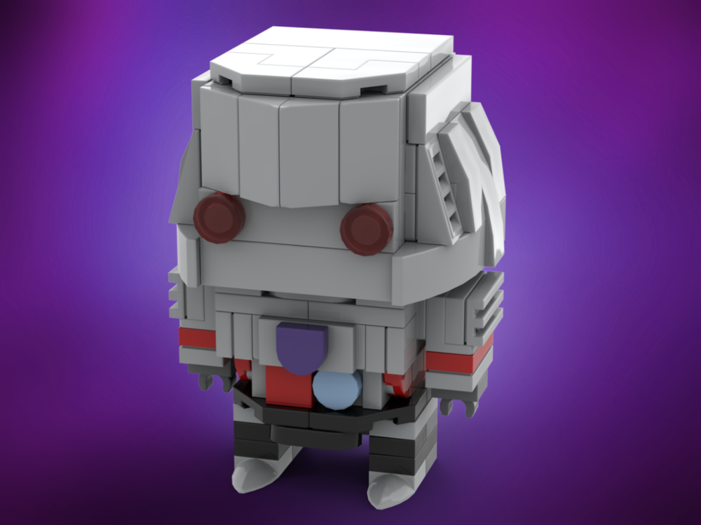 LEGO MOC Megatron Brickheadz by Ant0noo | Rebrickable - Build with LEGO