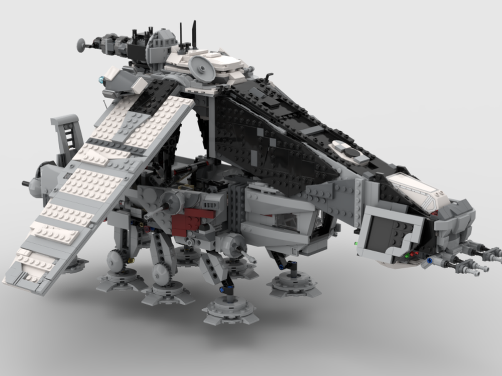Lego Moc Dropship For 80 Best Alt Build By Flowly Rebrickable