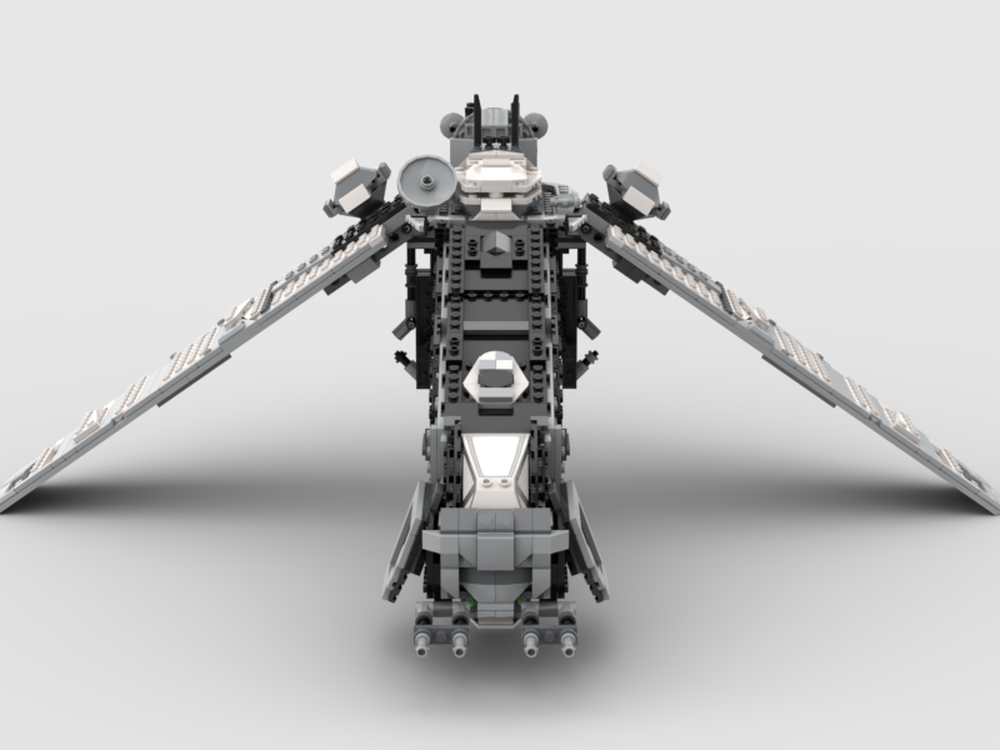 Lego Moc Dropship For 80 Best Alt Build By Flowly Rebrickable