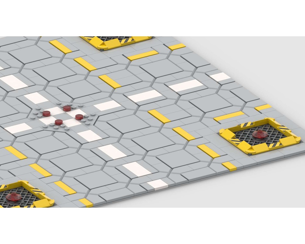 Lego Moc Classic Space Landing Pad V2 By Aventurium Rebrickable