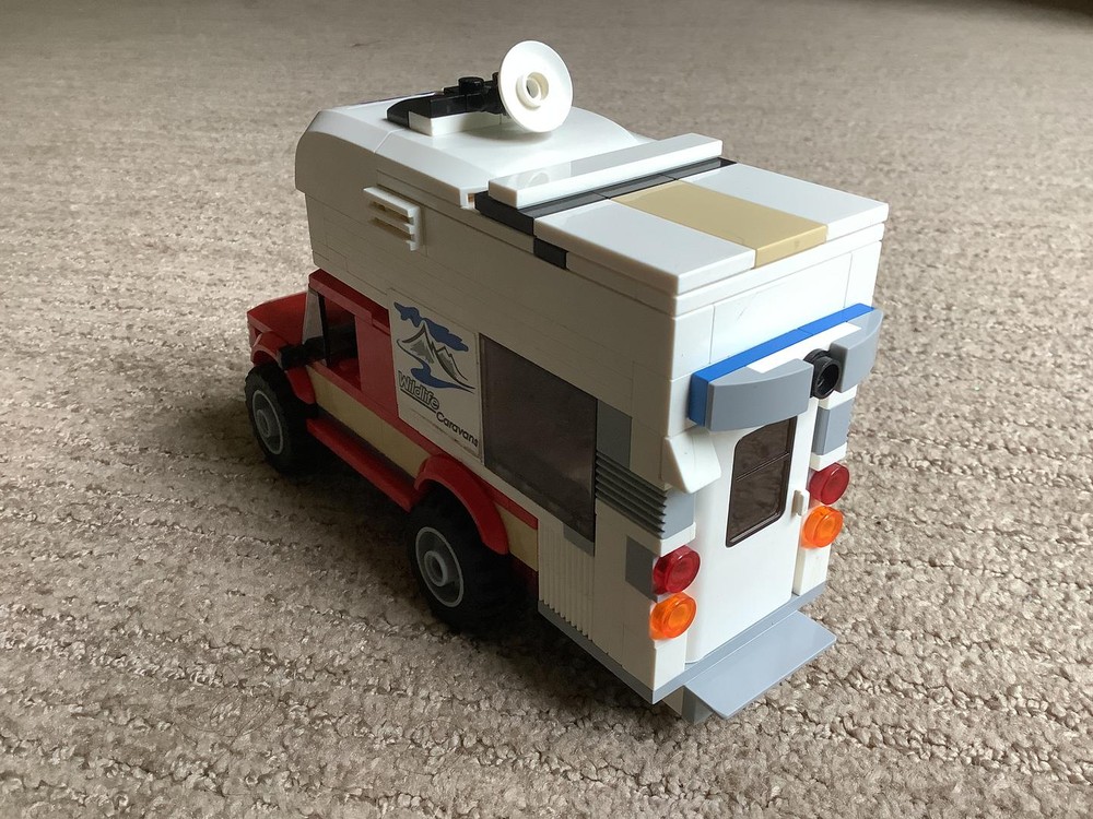Lego Moc Truck And Truck Camper By Ebbuilds Rebrickable Build With Lego