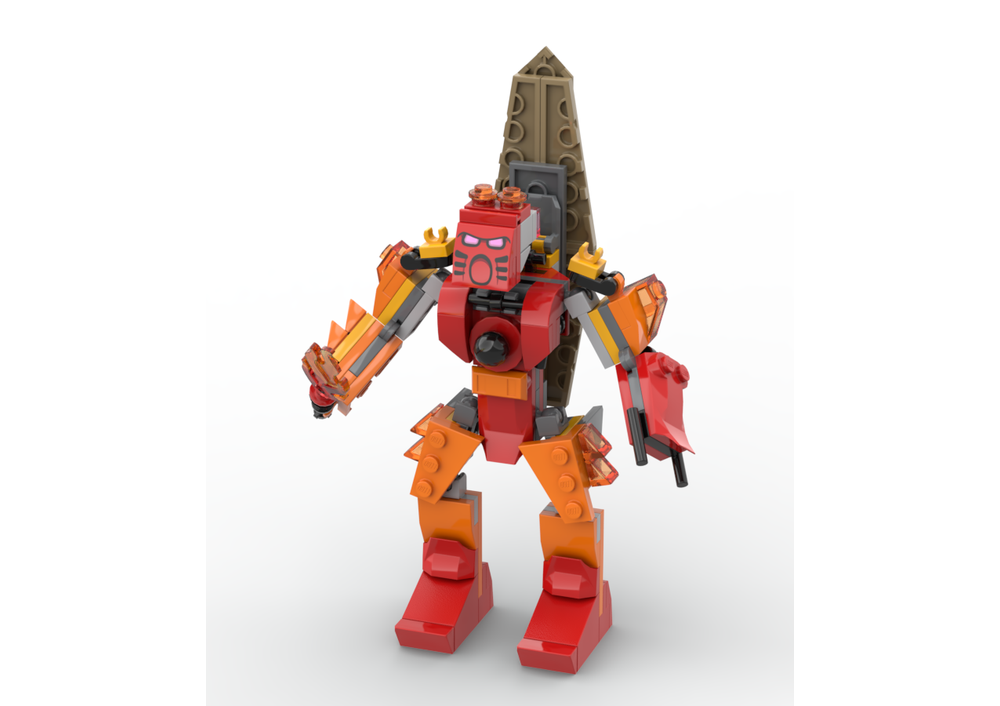 LEGO MOC 40581 Tahu EVO upgrade by crazy8ron | Rebrickable - Build with ...