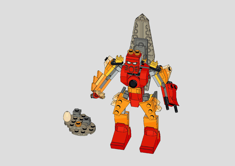 LEGO MOC 40581 Tahu EVO upgrade by crazy8ron | Rebrickable - Build with ...