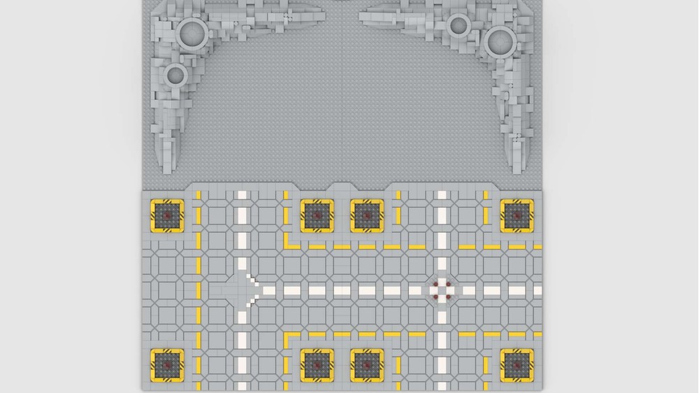Lego Moc Classic Space Base Formation V2 By Aventurium Rebrickable