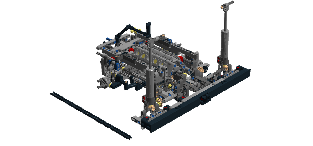 LEGO MOC Hyperion (Titan Trucks) by Los | Rebrickable - Build with LEGO