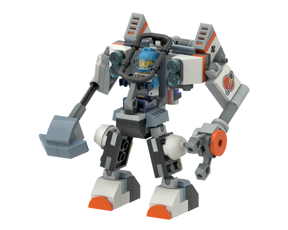 LEGO MOC Space Construction Mech - (60428-1 & 30663-1) by Mech_Error ...