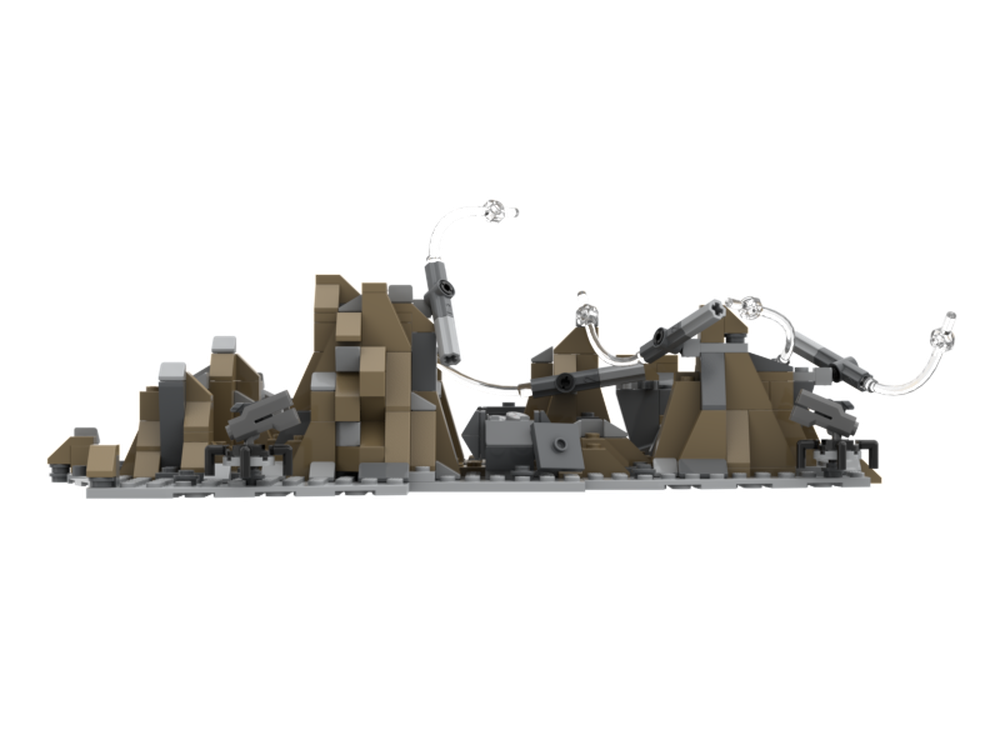 Lego Moc Ambush On Mandalore Battle Pack X5 Alternate Build By Britton