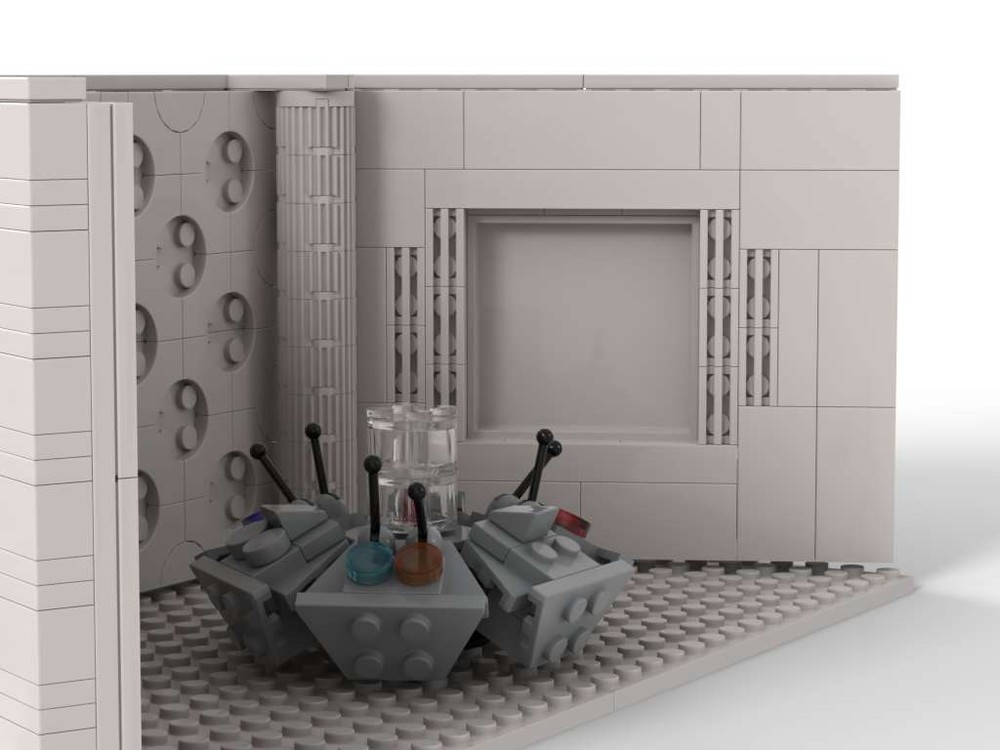 Lego Moc Doctor Who Classic Tardis Console Room By Mtwjns11 Rebrickable Build With Lego