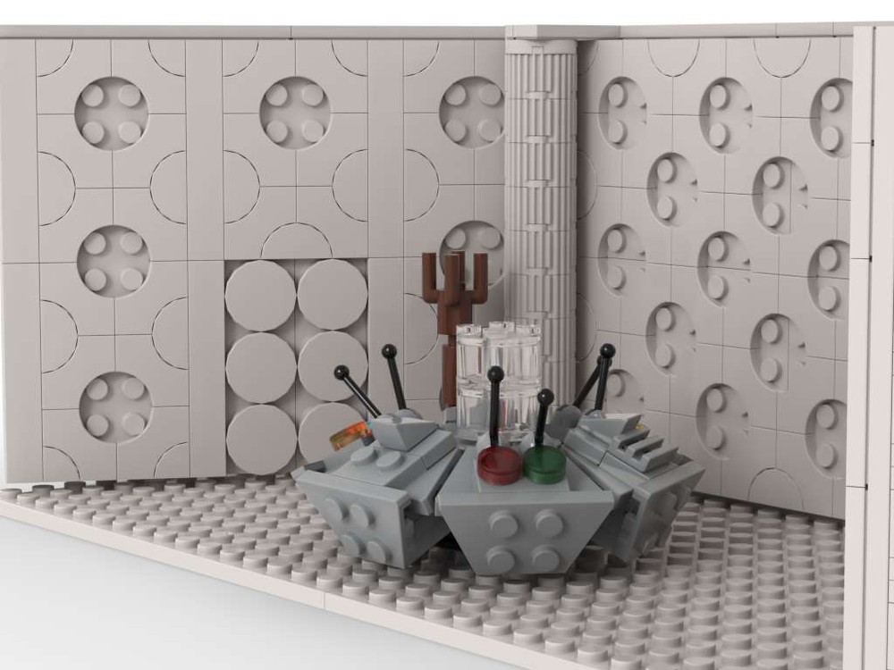 Lego Moc Doctor Who Classic Tardis Console Room By Mtwjns11 Rebrickable Build With Lego