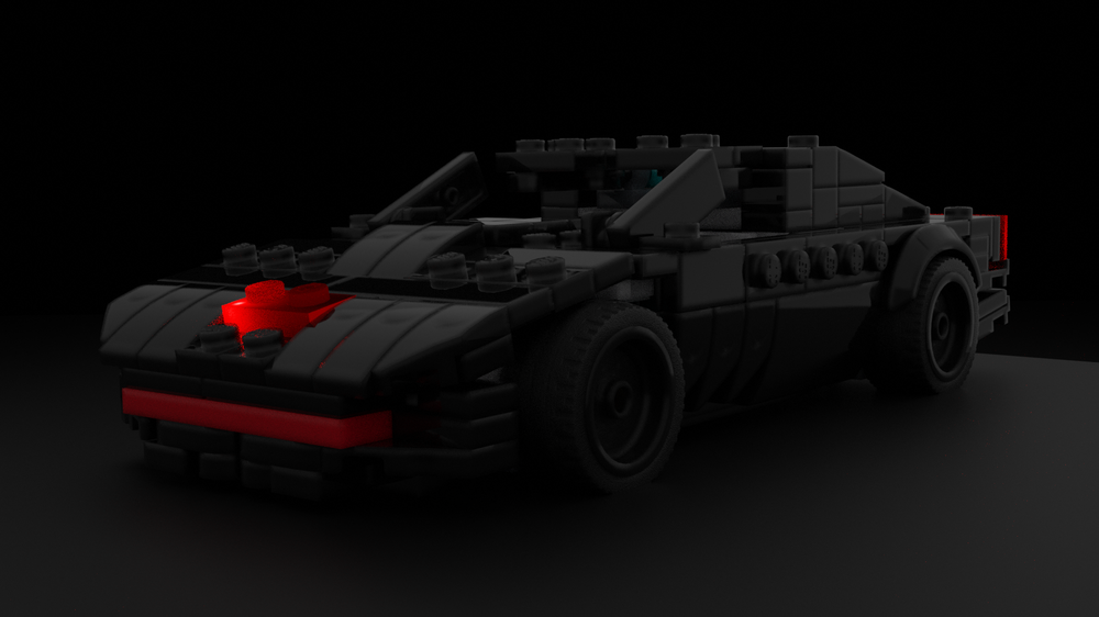 LEGO MOC 76909 Pontiac Trans am (K.I.T.T.) by 6th gear | Rebrickable ...