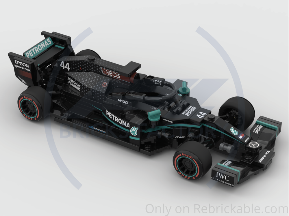 LEGO MOC F1 Mercedes W11 by Pit Lane Bricks Factory | Rebrickable ...