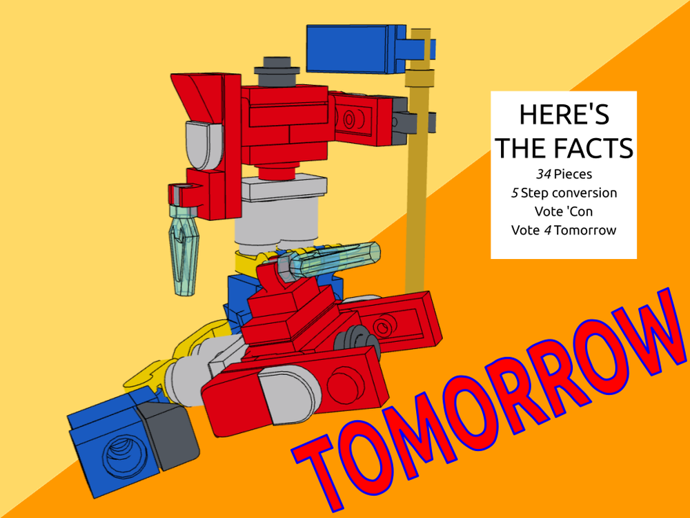 LEGO MOC Tomorrow AKA Transformers Prime Shattered Glass Megatron by ...