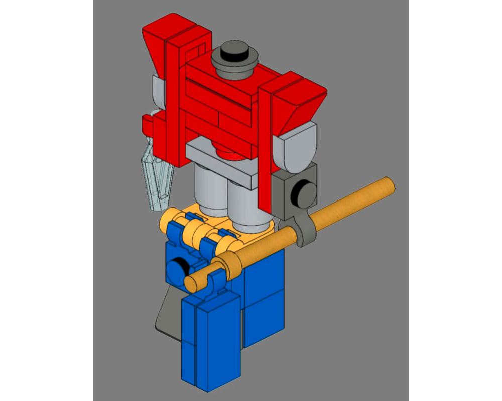 LEGO MOC Tomorrow AKA Transformers Prime Shattered Glass Megatron by ...