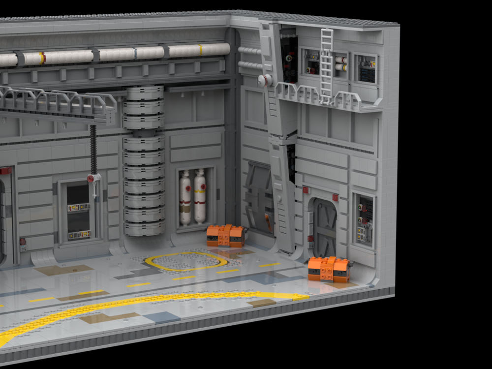 Lego Moc Rebels Hangar By Rvn0516 Rebrickable Build With Lego