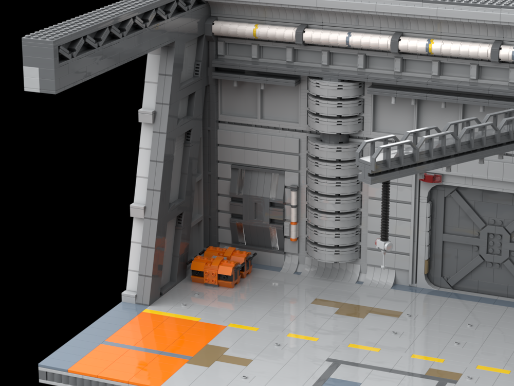 Lego Moc Rebels Hangar By Rvn0516 Rebrickable Build With Lego