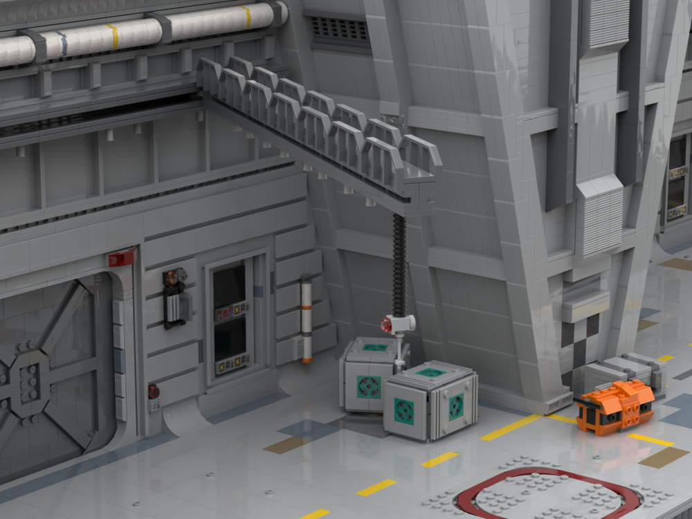 Lego Moc Rebels Hangar By Rvn0516 Rebrickable Build With Lego