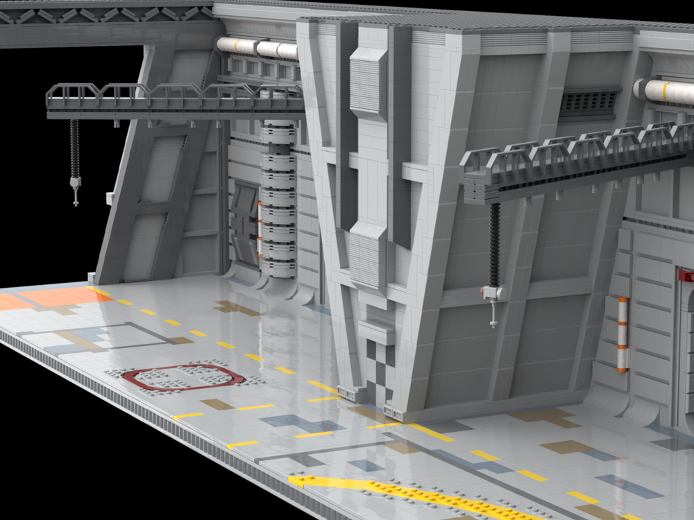 Lego Moc Rebels Hangar By Rvn0516 Rebrickable Build With Lego
