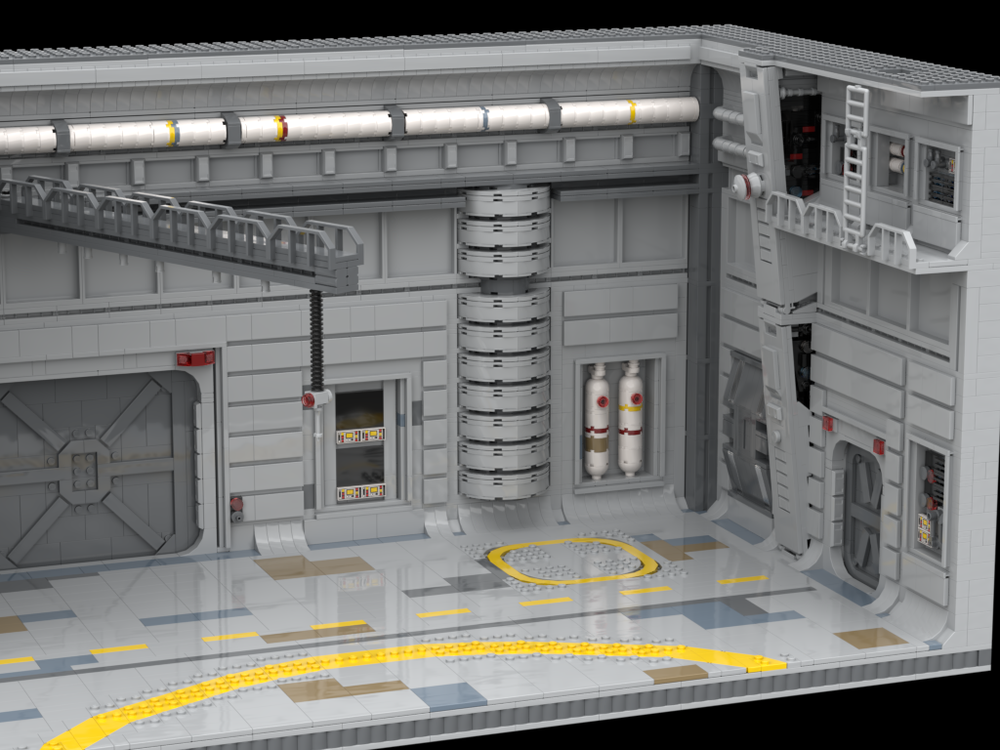 Lego Moc Rebels Hangar By Rvn0516 Rebrickable Build With Lego