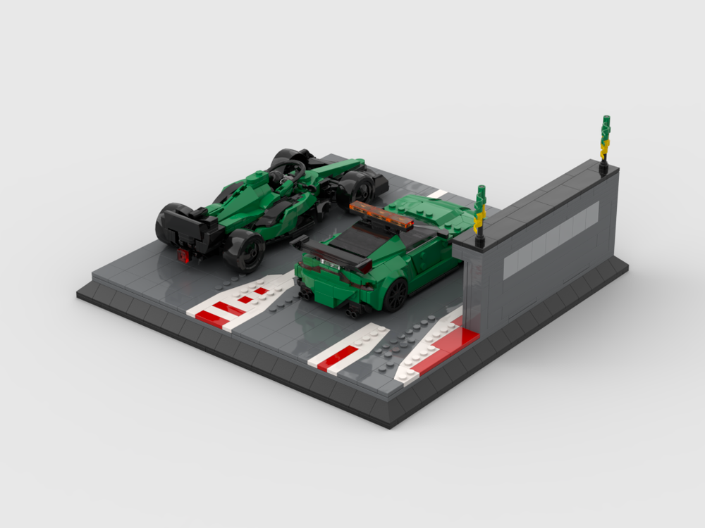 LEGO MOC Display for set 76925 - Aston Martin Vantage Safety Car ...