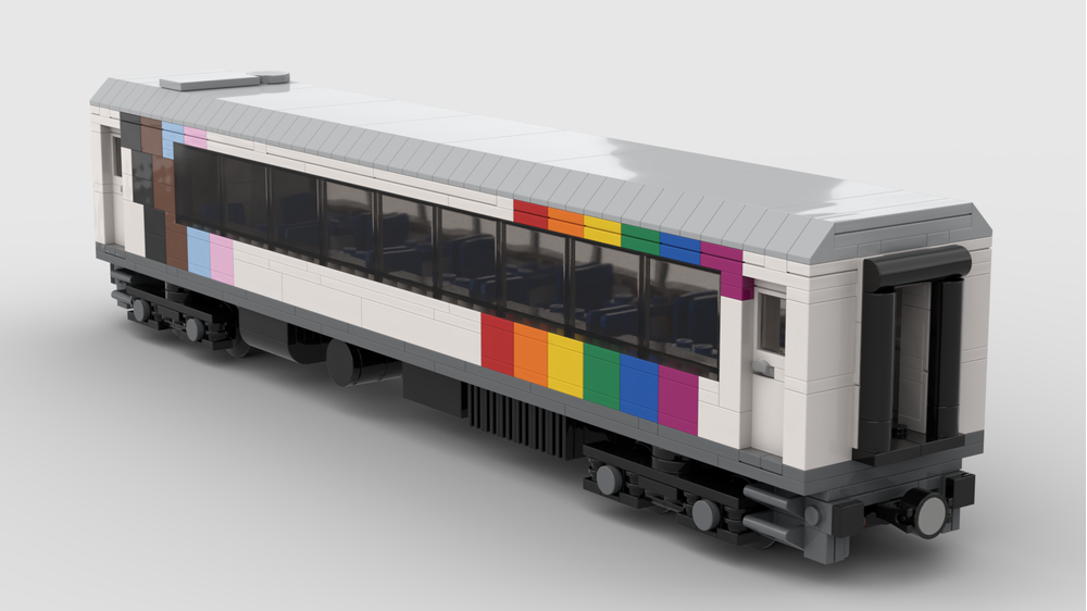 LEGO MOC Progress Express Dining Cars by Exie_Baby | Rebrickable ...