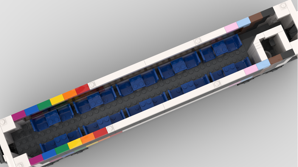 LEGO MOC Progress Express Dining Cars by Exie_Baby | Rebrickable ...
