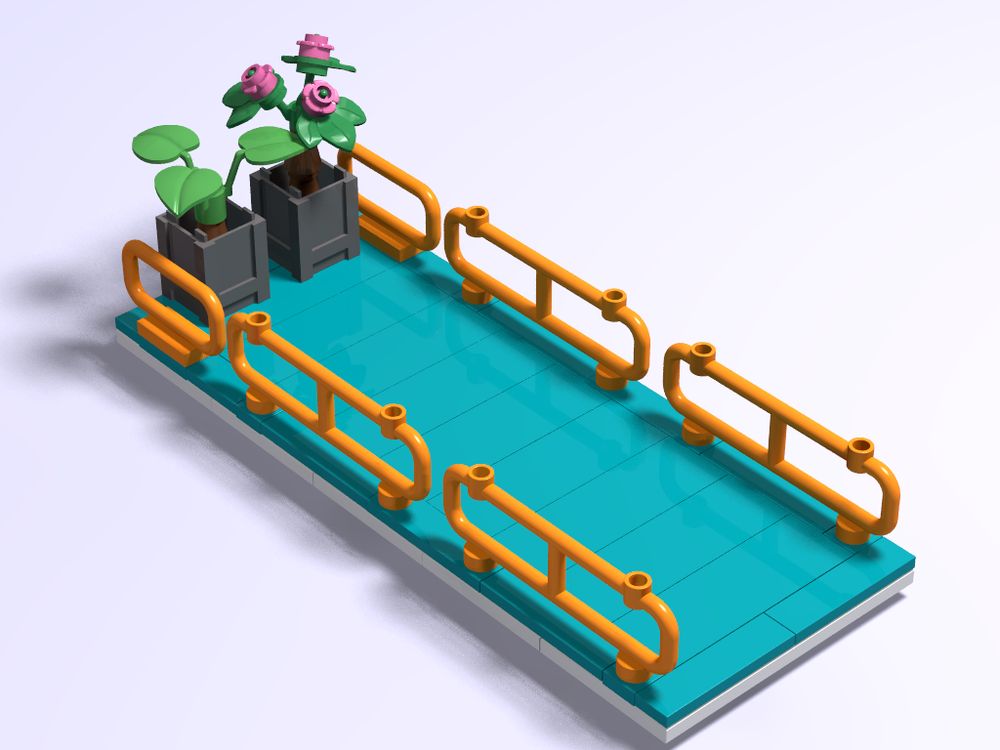 Lego Moc Modular Living Container Rooftop Balcony By Schnabbo