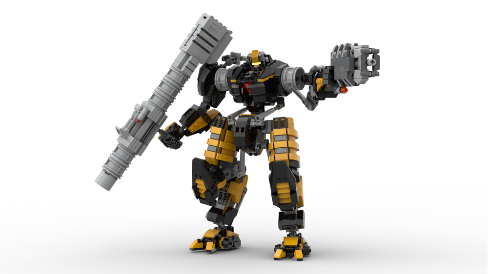 LEGO MOC Piston Pete the Pulverizer by SparrowLegs | Rebrickable ...
