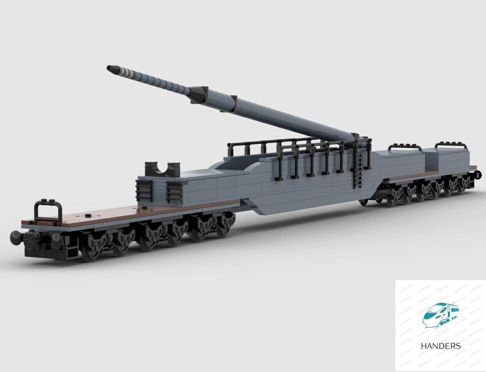 LEGO MOC Leopold WWII Cannon Wagon by Handers | Rebrickable - Build ...