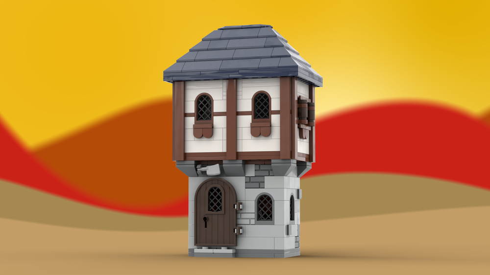 LEGO MOC Mini Medieval Butcher by longjuansilver | Rebrickable - Build ...