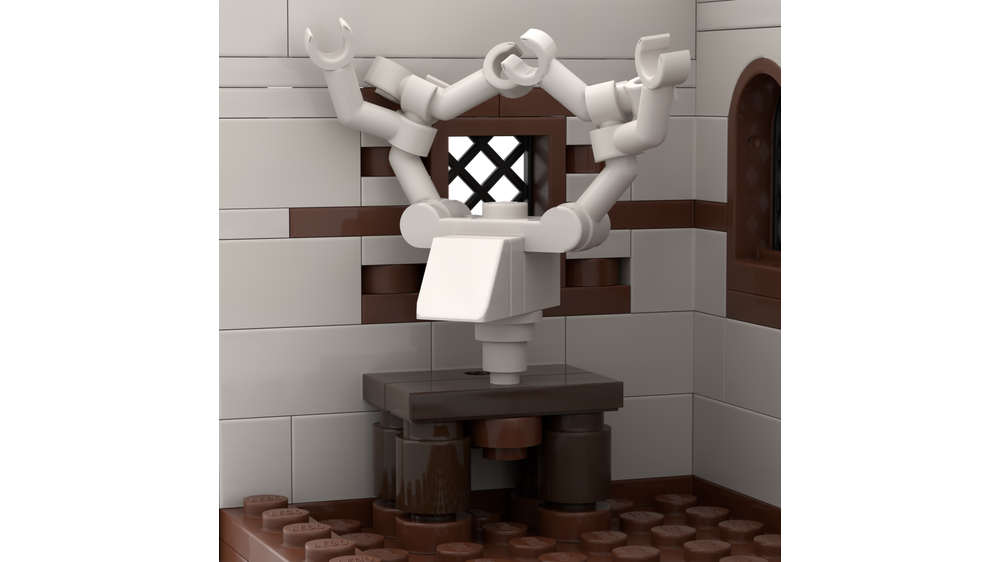 LEGO MOC Mini Medieval Butcher by longjuansilver | Rebrickable - Build ...