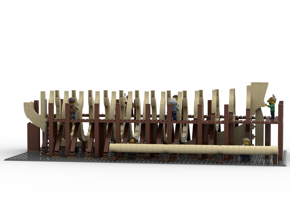 LEGO MOC Medieval ship wharf by Henktor | Rebrickable - Build with LEGO