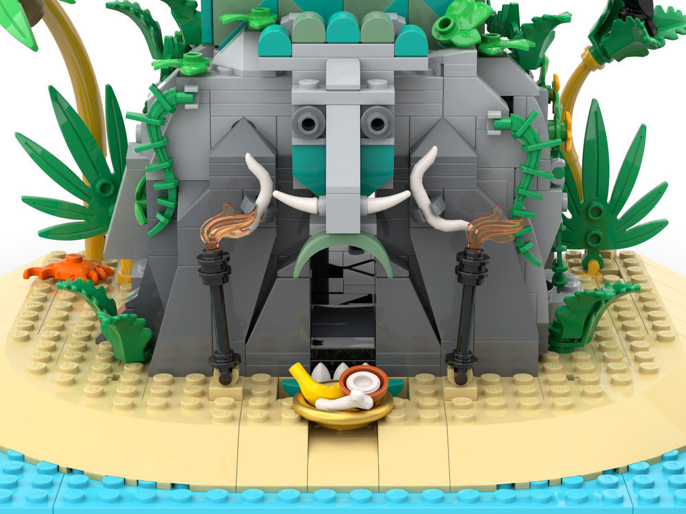 Lego Moc Forbidden Cove 2023 By Tomskippy Rebrickable Build With Lego
