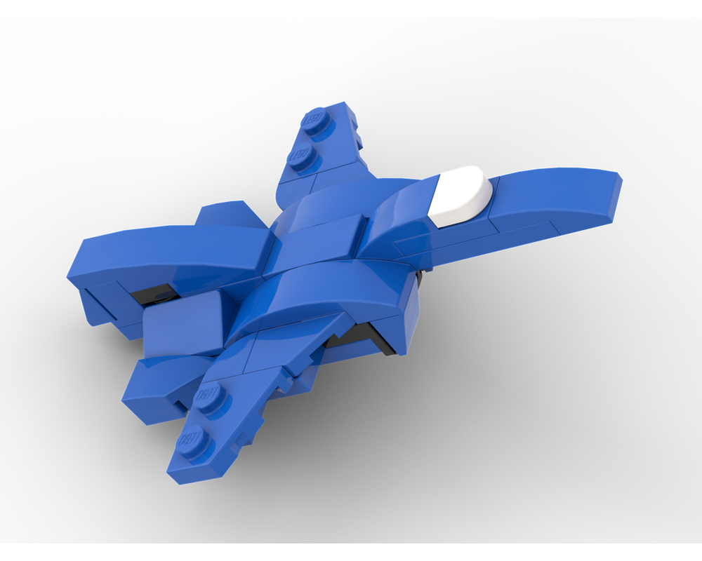 Lego Moc Jet Plane 30343 By Somedude Rebrickable Build With Lego