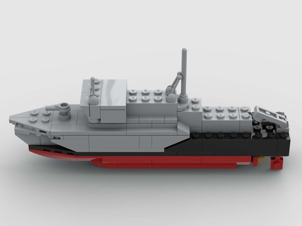 LEGO MOC Minenjagdboot Grömitz - M1064 - Mine Hunting Vessel - German ...