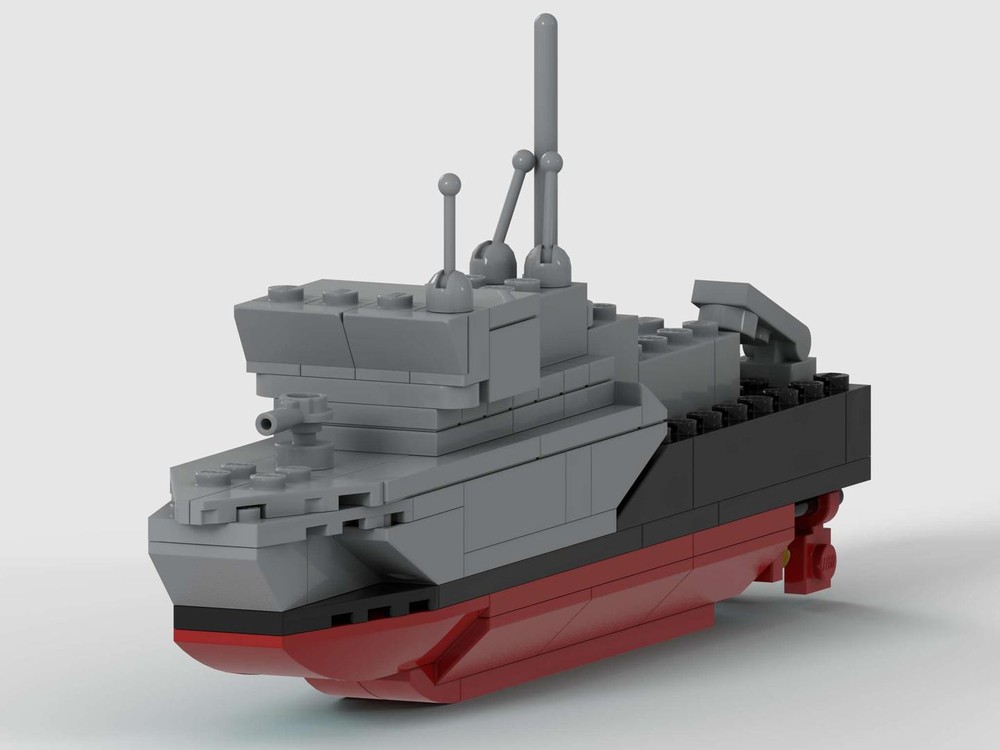 LEGO MOC Minenjagdboot Grömitz - M1064 - Mine Hunting Vessel - German ...