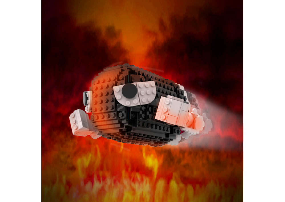 LEGO MOC Bullet Bill - Display Figure 04 - Super Mario Bros. by DotNet ...