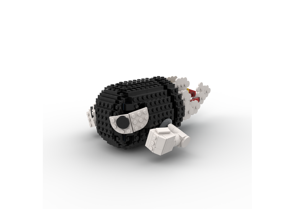 LEGO MOC Bullet Bill - Display Figure 04 - Super Mario Bros. by DotNet ...