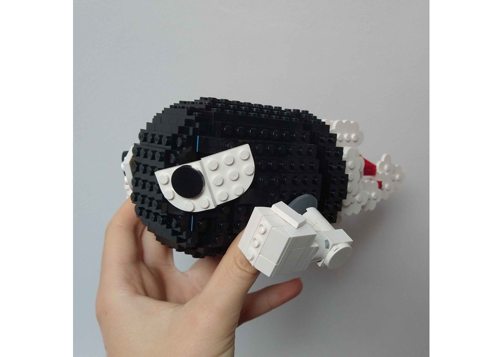 LEGO MOC Bullet Bill - Display Figure 04 - Super Mario Bros. by DotNet ...