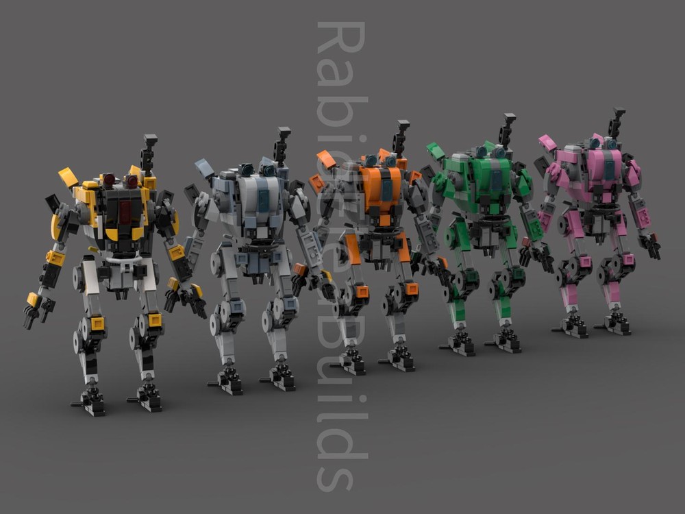 LEGO MOC Ronin Color Bundle from Titanfall 2 by RabidFleaBuilds ...