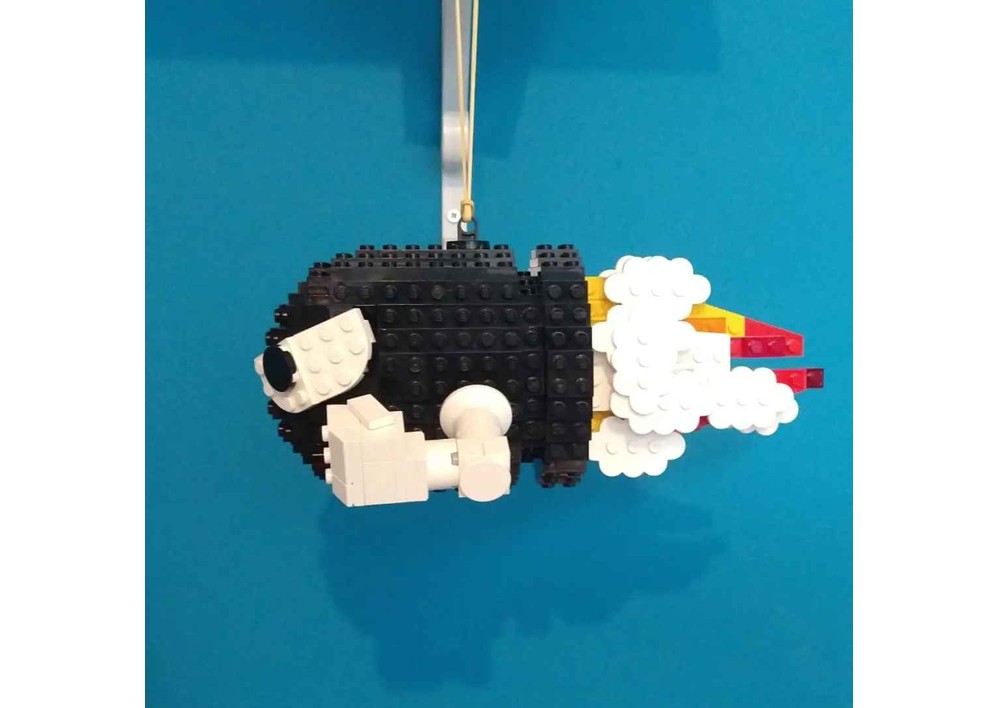 LEGO MOC Flame Add-On for Bullet Bill MOC - Display Figure EXTENSION ...