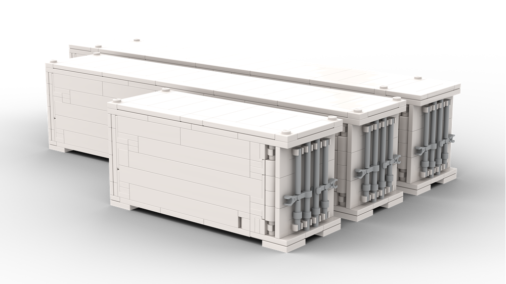 LEGO MOC V2 Containers (Sticker Friendly) by Yellow.LXF | Rebrickable ...