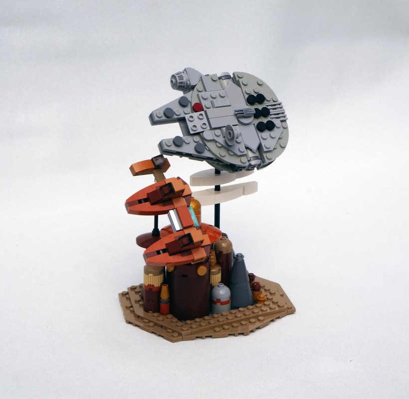 LEGO MOC Cloud City Microscale with forced perspective by Paulmanaitor ...