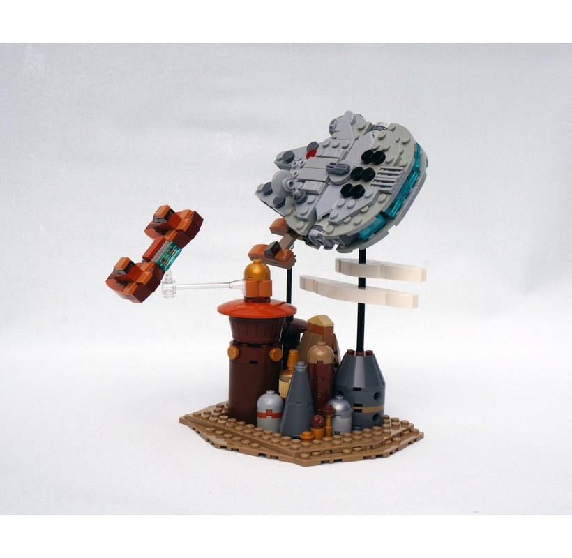LEGO MOC Cloud City Microscale with forced perspective by Paulmanaitor ...