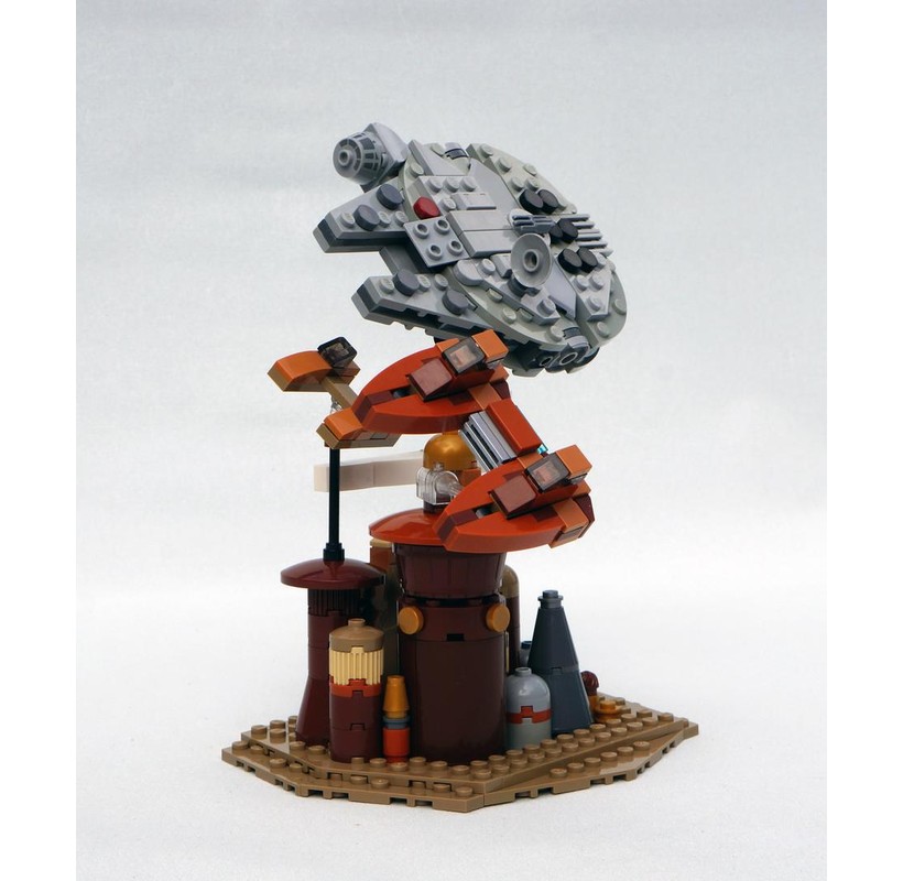 LEGO MOC Cloud City Microscale with forced perspective by Paulmanaitor ...