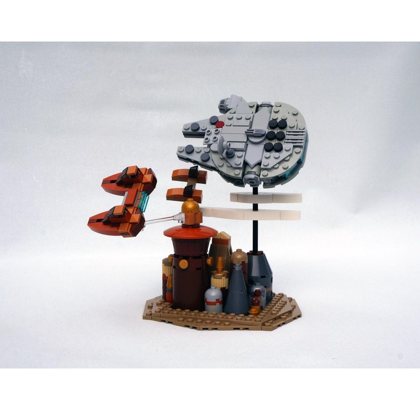 LEGO MOC Cloud City Microscale with forced perspective by Paulmanaitor ...