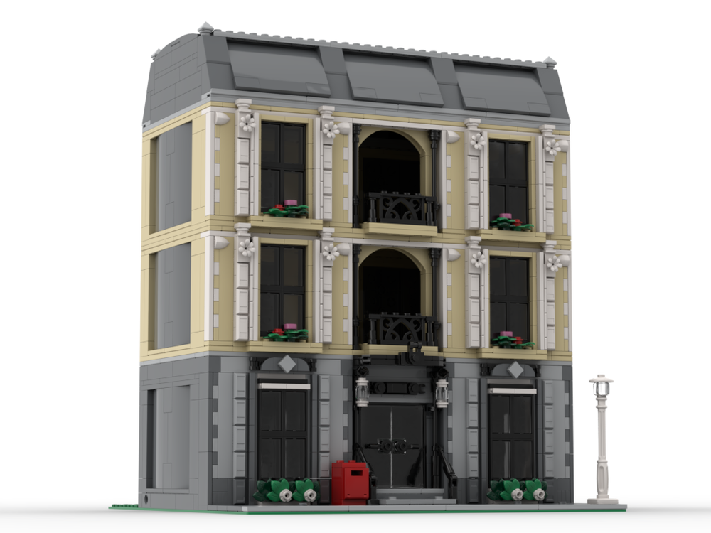LEGO MOC Wallstreet Embassy (Facade Only) by Brick Artisan ...