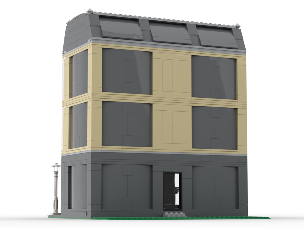 LEGO MOC Wallstreet Embassy (Facade Only) by Brick Artisan ...