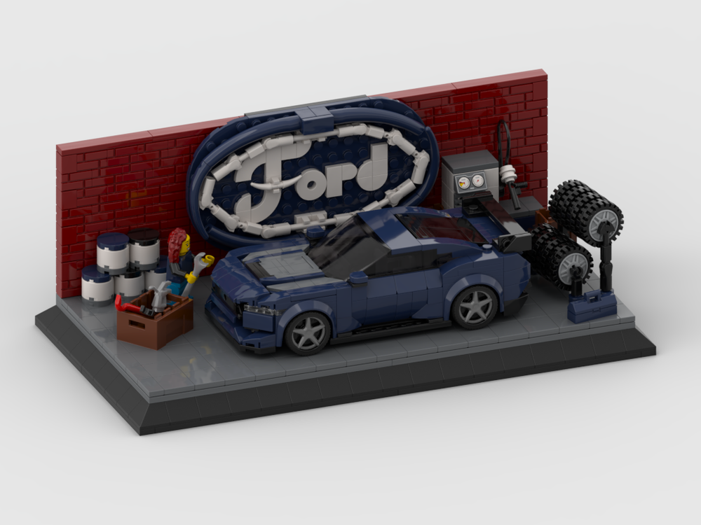 Lego Moc Speed Champions Display Pack By Gabizon Rebrickable Build